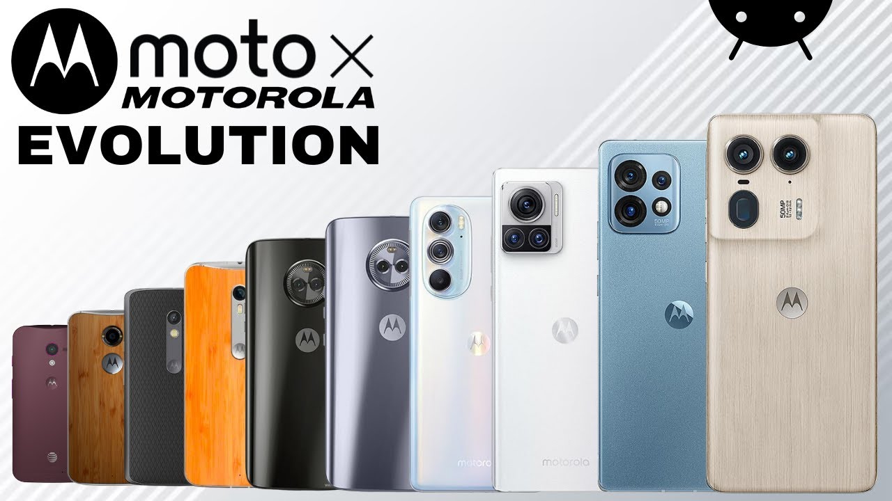 Evolution Of Motorola Moto X Series - YouTube