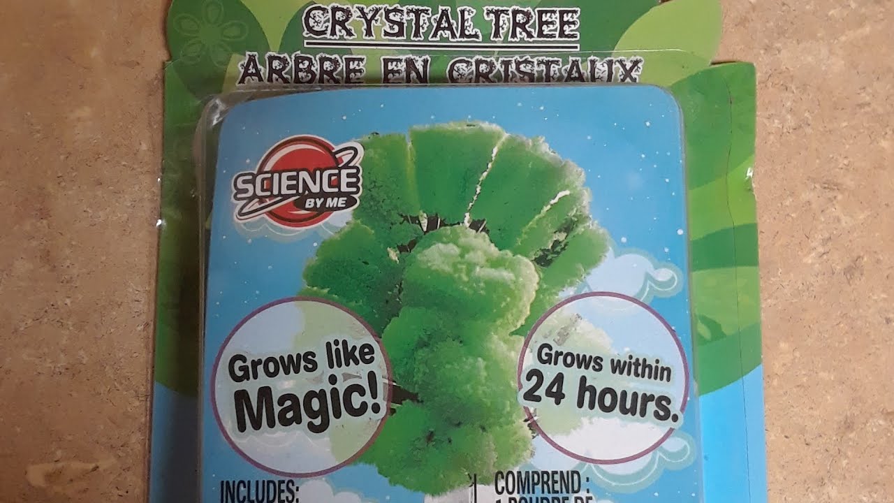 Growing a crystal tree!? - YouTube