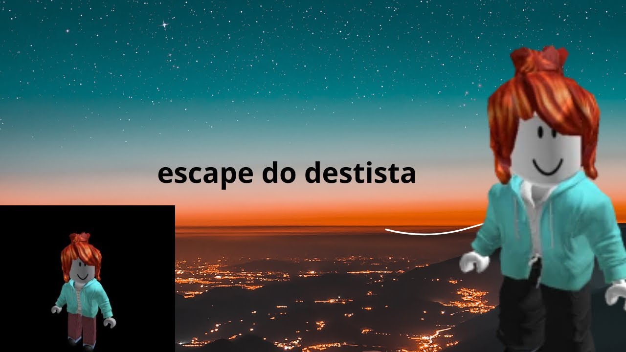 eu e a maria clara jogamos o jogo do escape detista no roblox - YouTube