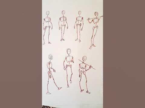 #shorts anatomy practice for beginners | body drawing - YouTube