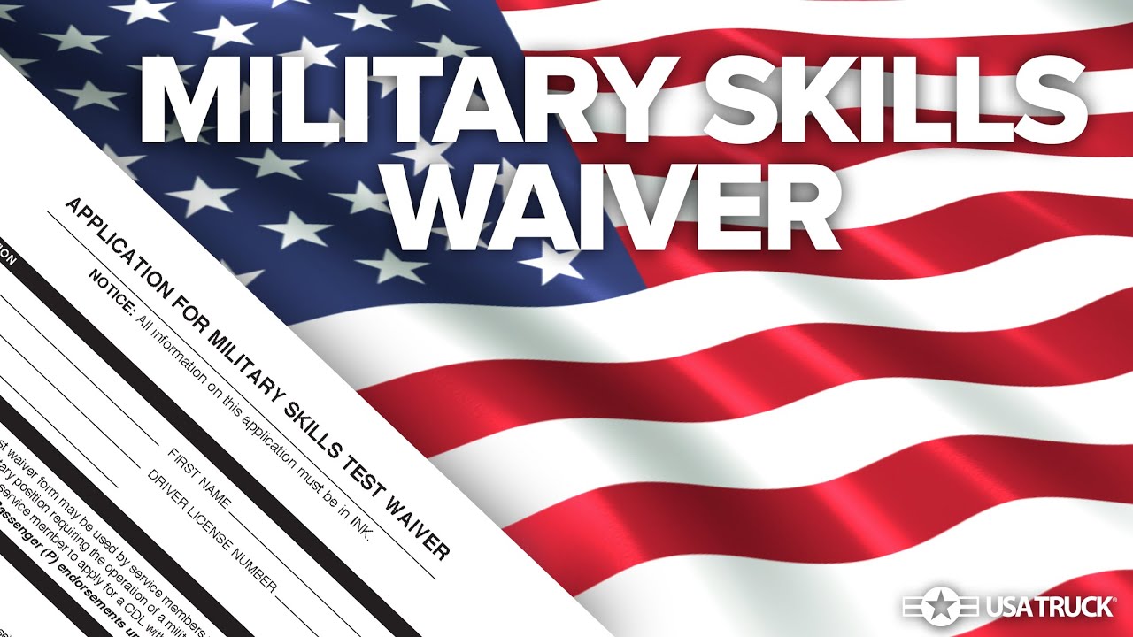 Military Skills Waiver - YouTube