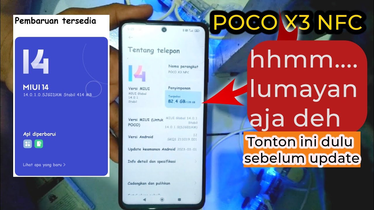 RILIS ‼️UPDATE MIUI 14 POCO X3 NFC Indonesia - yang barunya apa? - YouTube