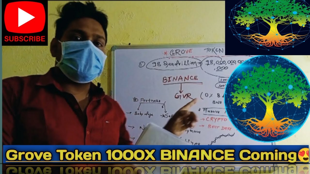 Grove Token Big Update🔥! Binance Big Updates! 1000X Gem💎 GVR🌴! With ...