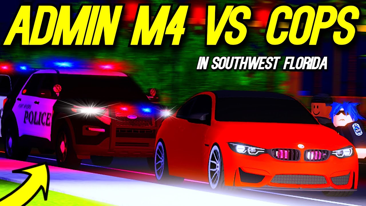 ADMIN BMW M4 RUNS FROM COPS || ROBLOX - Southwest Florida - YouTube