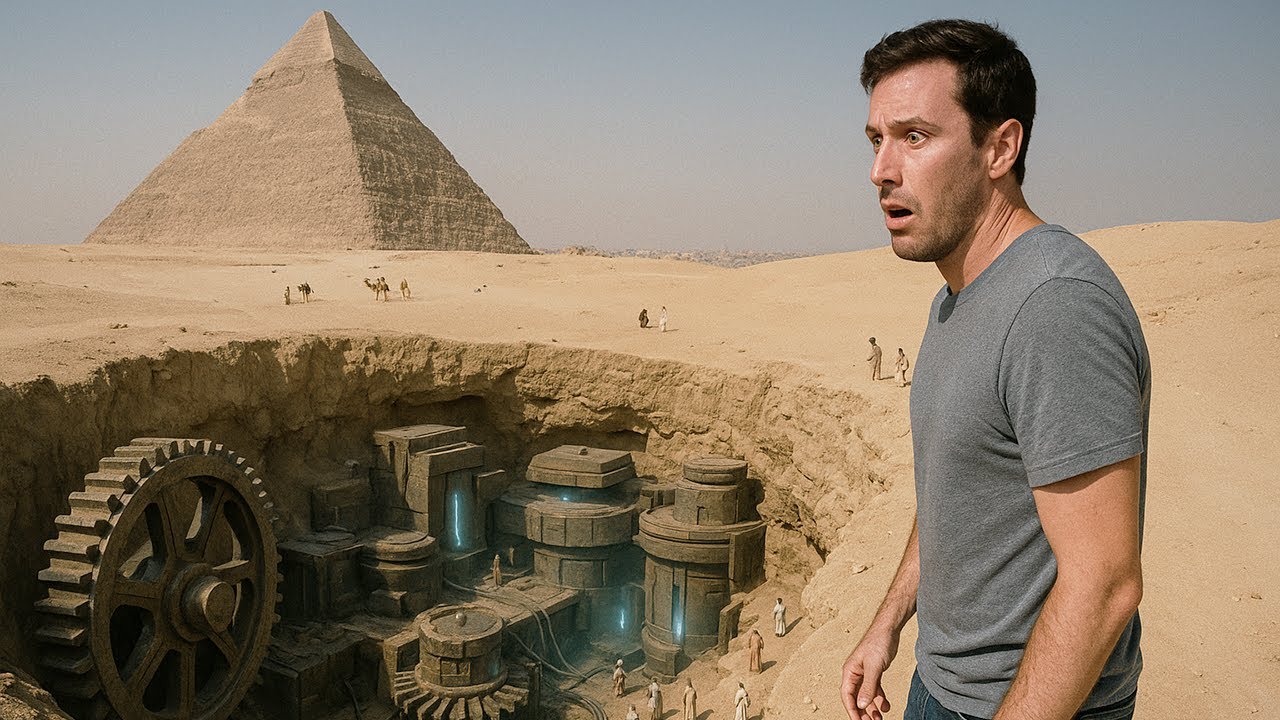 We Found Giant Machines Hidden Beneath the Pyramids - YouTube