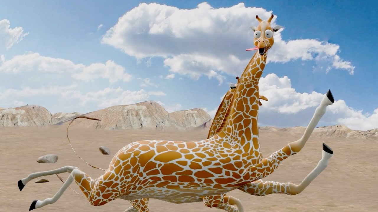 Giraffe | Animated Short Film "Shorts d'animation" - YouTube
