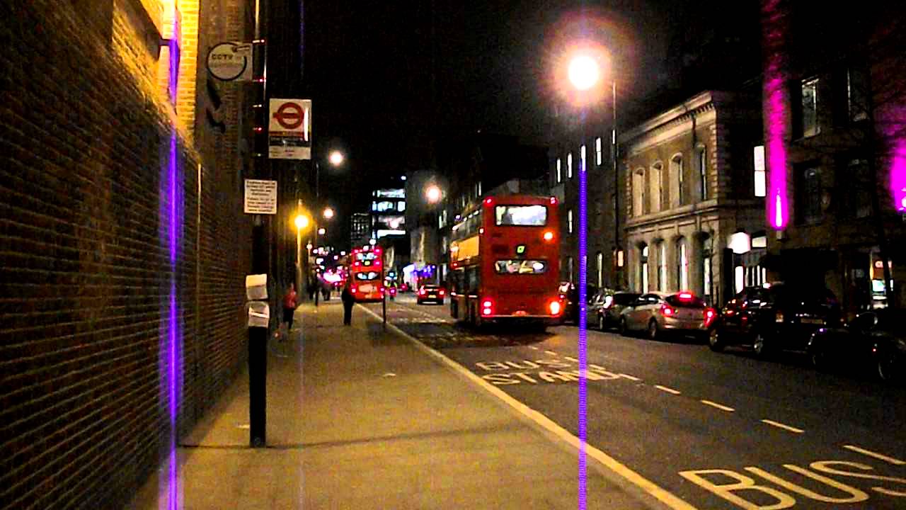 London Bus Route 17 at King's Cross Station/York Way - YouTube