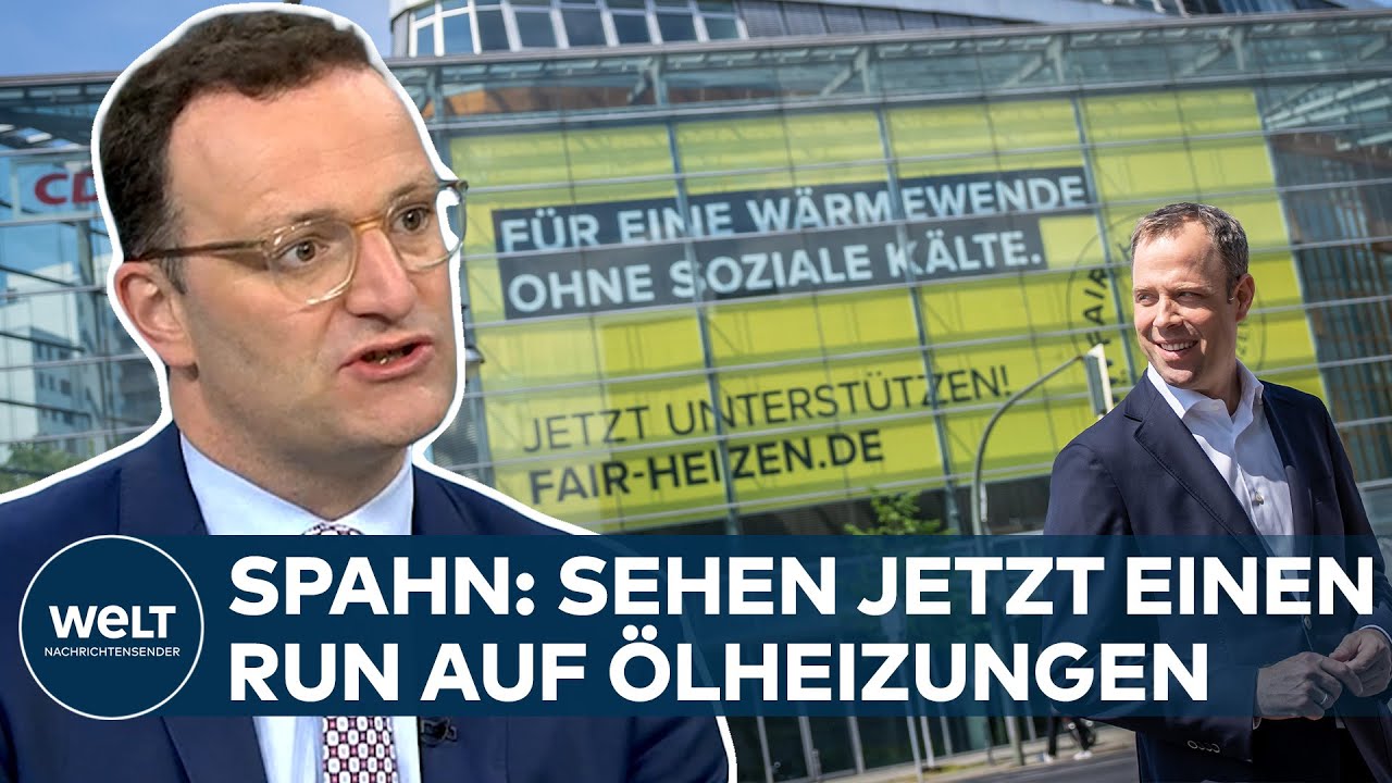 SPAHN ZUR WÄRMEWENDE: „Wir sehen jetzt einen Run auf Ölheizungen ...