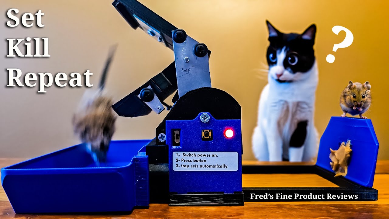Most Expensive Mouse Trap, Electronic Automatic Repeating Best Trap ...