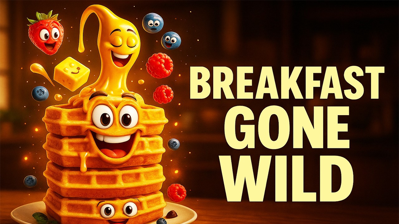 Who Stole the Syrup?! 🍯 | The Great Waffle Mystery – AI Cook - YouTube