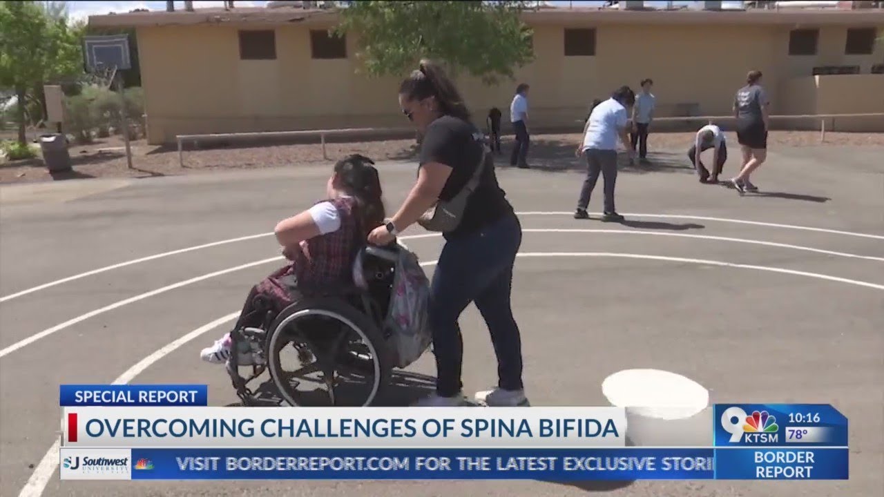 Girl with spina bifida overcomes challenges despite diagnosis - YouTube