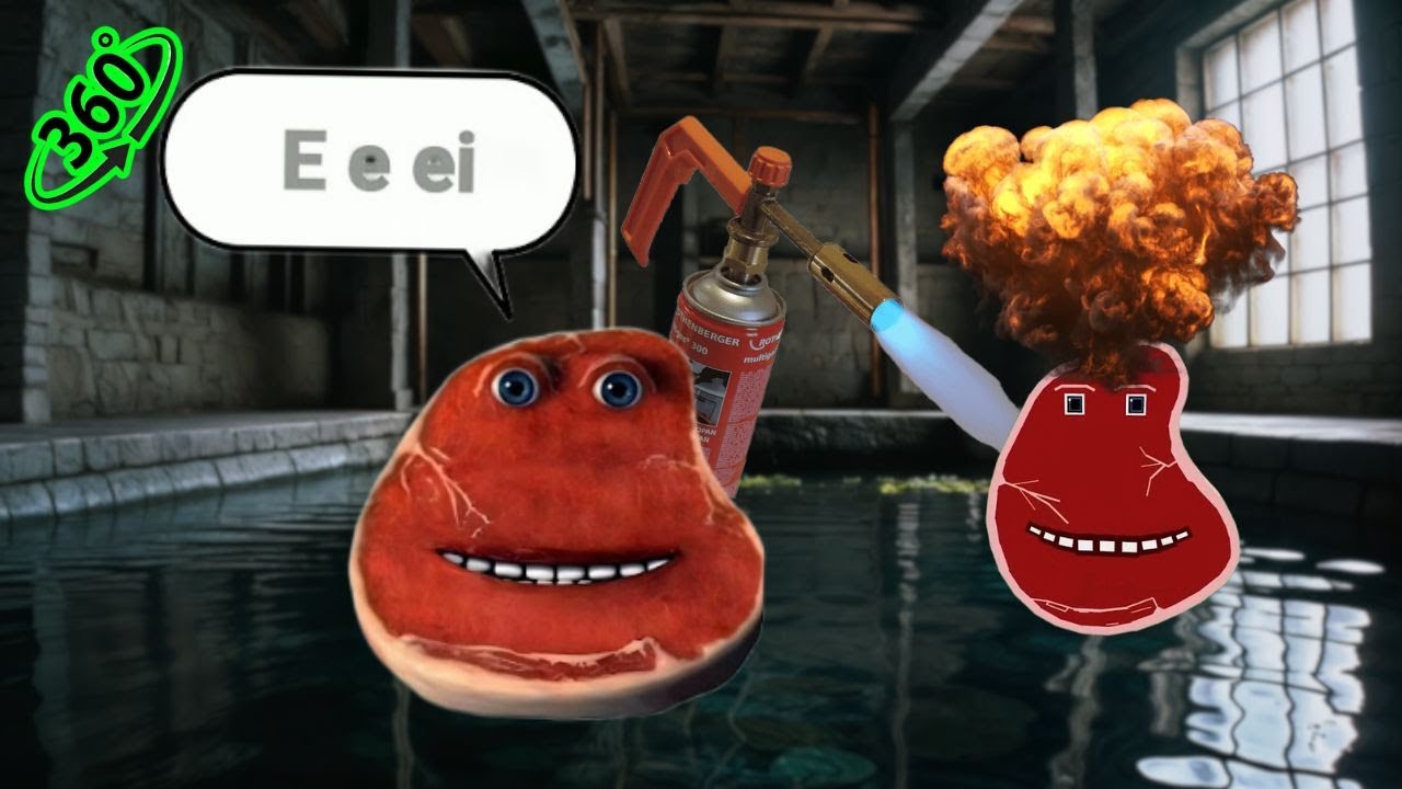 🎃360 VR e e ei i'm on vacation VS Charlie The Steak - YouTube