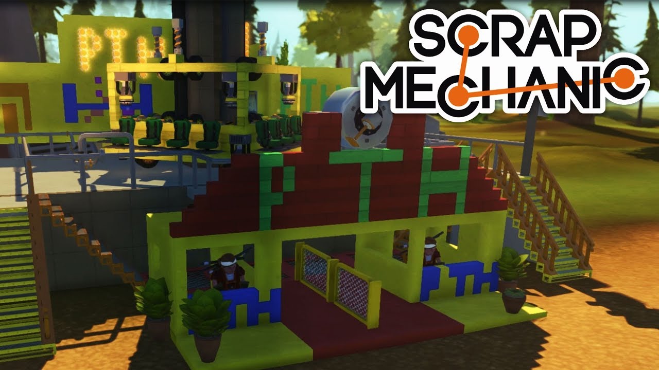 ZUSCHAUER CREATIONS | Power Tower KIRMES :) | SCRAP MECHANIC ...