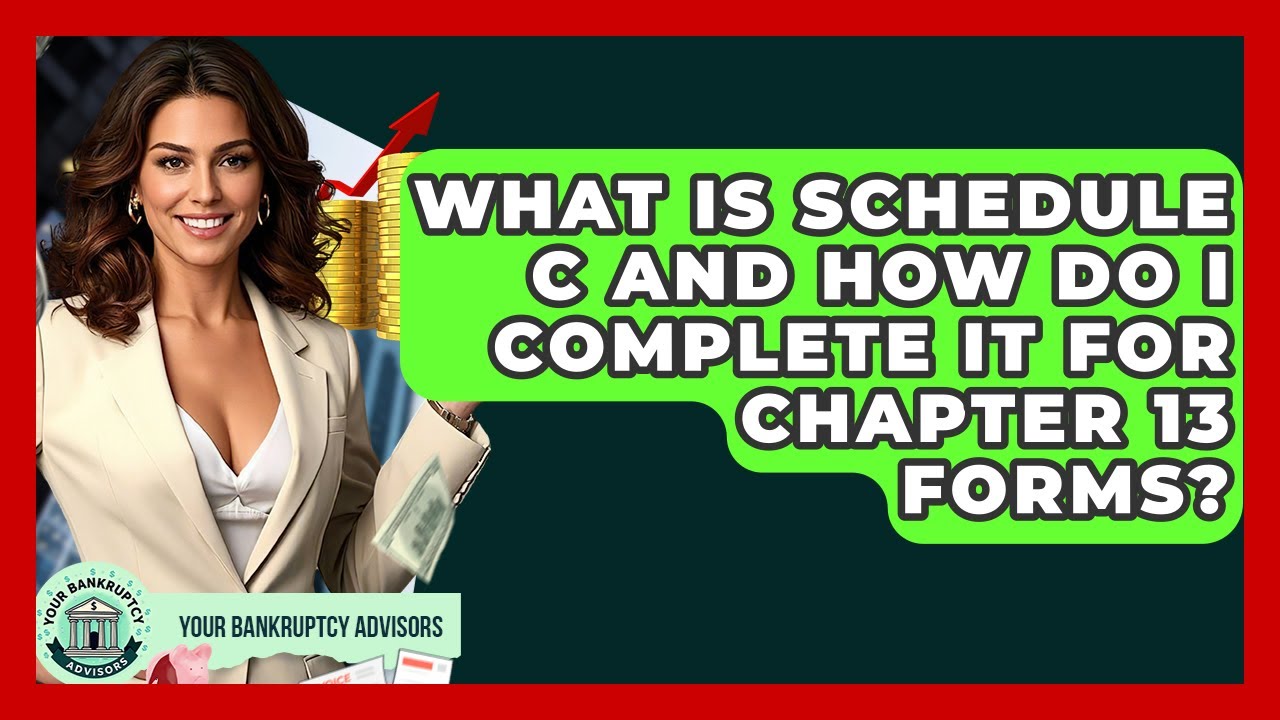 What Is Schedule C And How Do I Complete It For Chapter 13 Forms ...