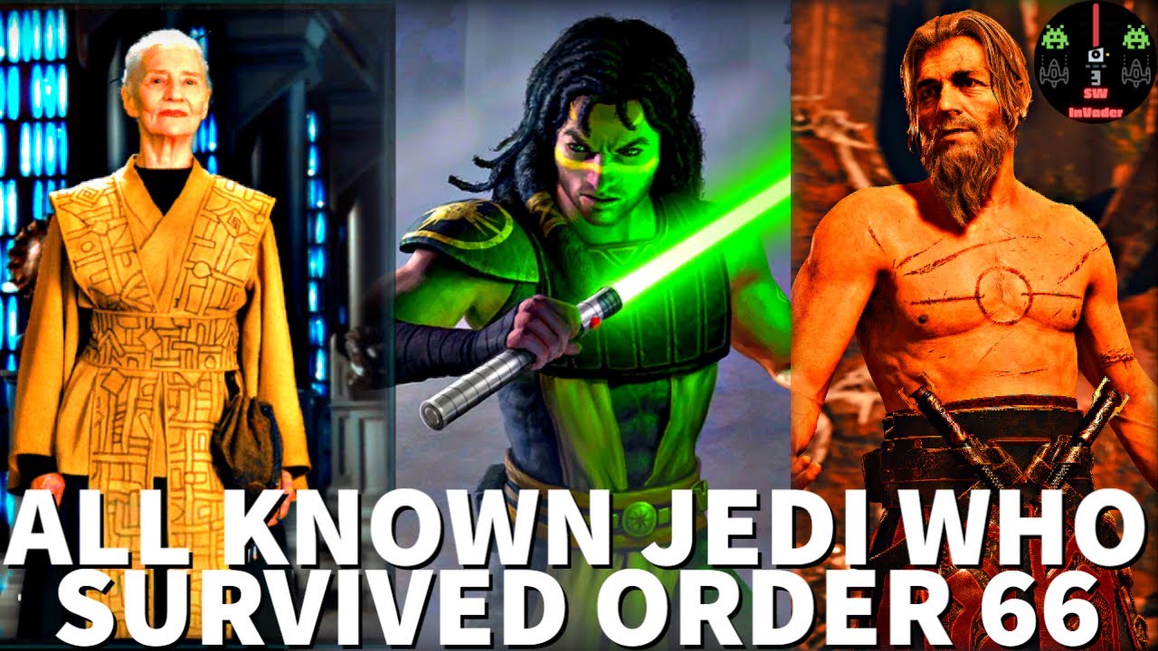 All Known Jedi Who Survived Order 66 - YouTube