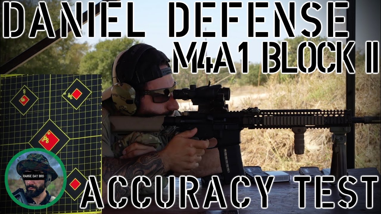 Daniel Defense M4A1 Block II Accuracy Test - YouTube