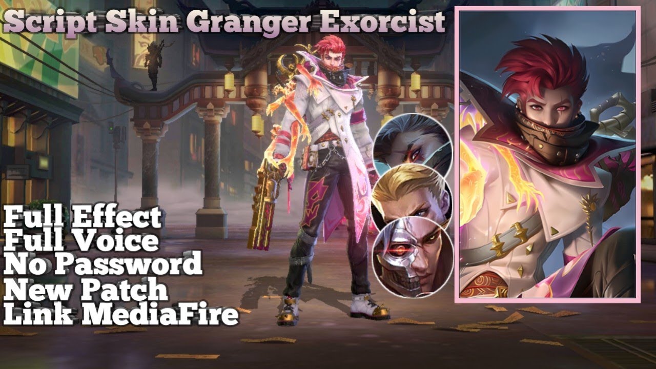 Script Skin Granger Exorcist | Full Effect | Full Voice | No Password ...