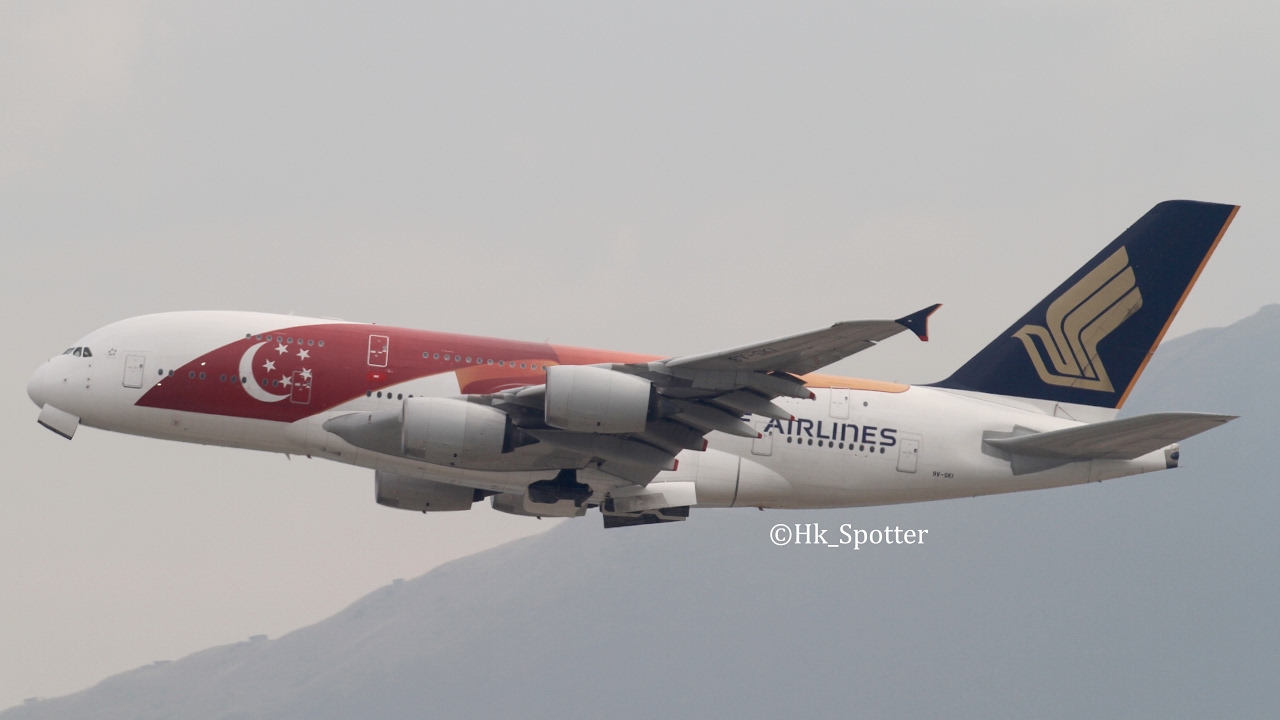 Heavy A380's at Hong Kong - YouTube