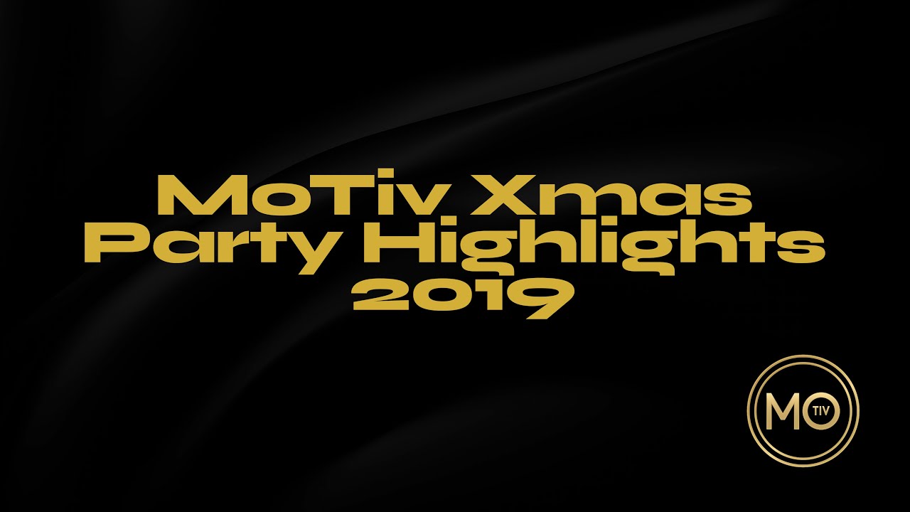 Motiv Xmas Party Highlights 2019 - YouTube