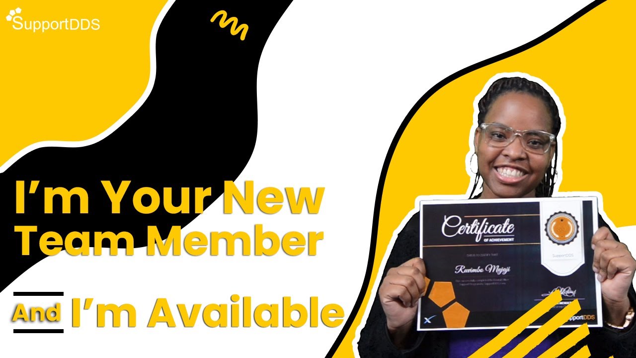 I'm available - Meet Your New Team Member - YouTube