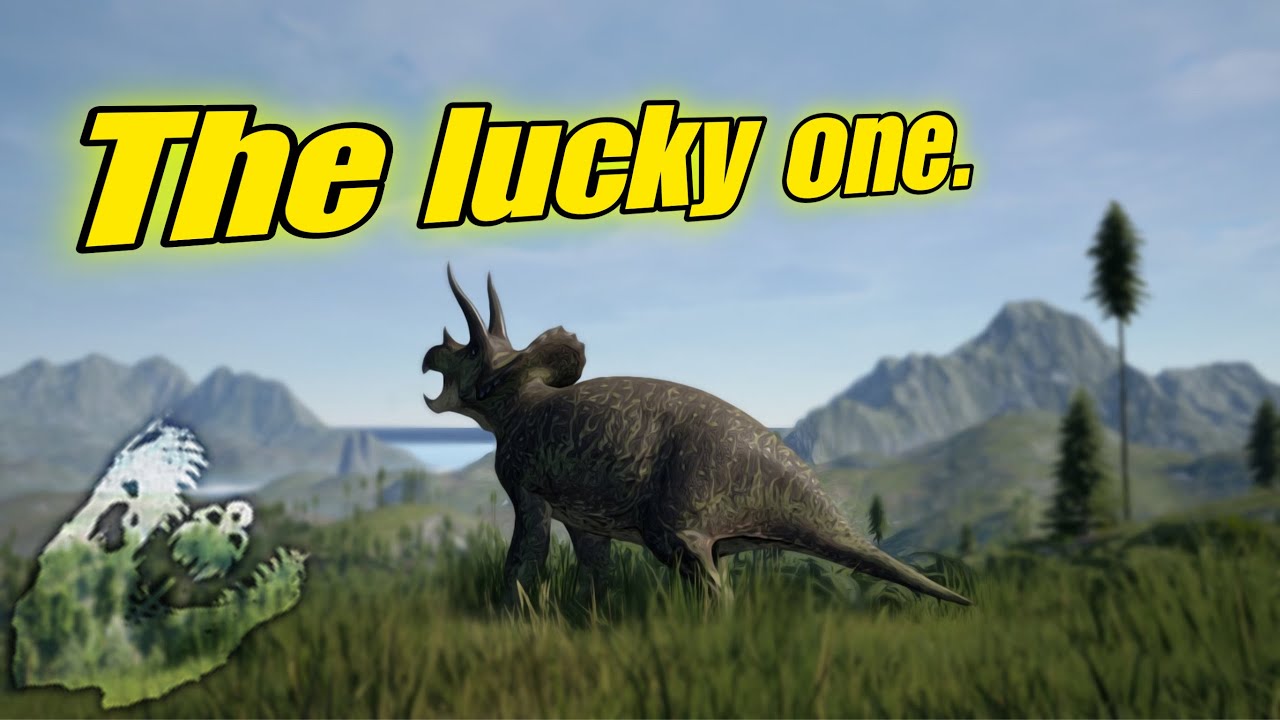 The lucky one - Life of a triceratops - The isle - YouTube