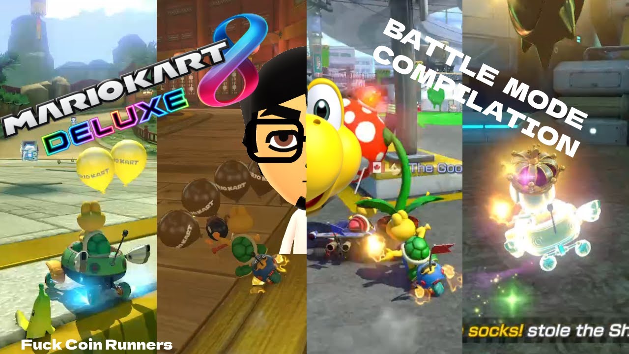 Ultimate Battle Mode Compilation | Mario Kart 8 Deluxe - YouTube