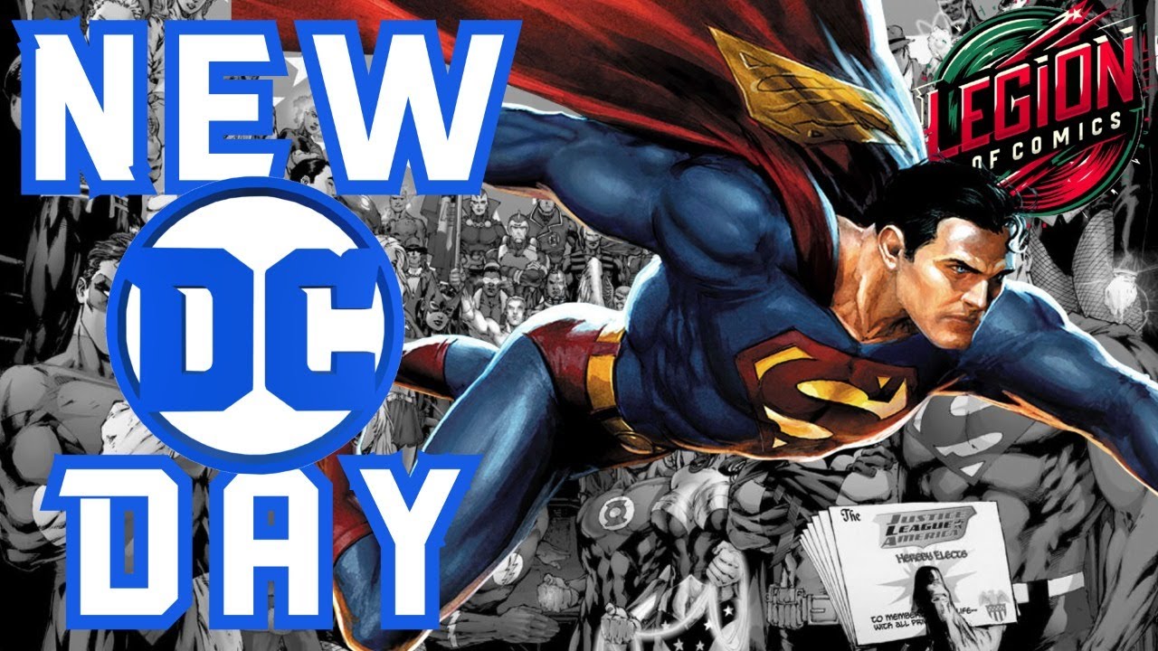 New DC Comic Day New Comic Preview Weekly Giveaway - YouTube