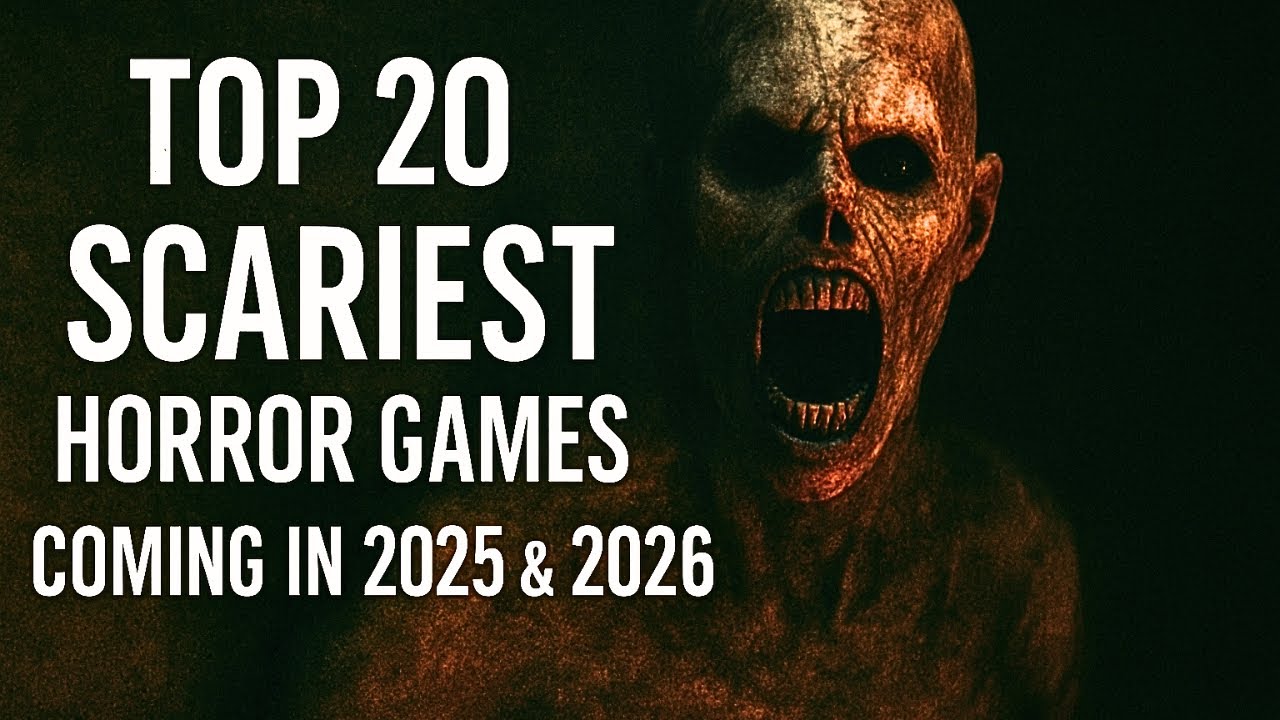 Top 20 SCARIEST Horror Games Coming in 2025 & 2026 - YouTube