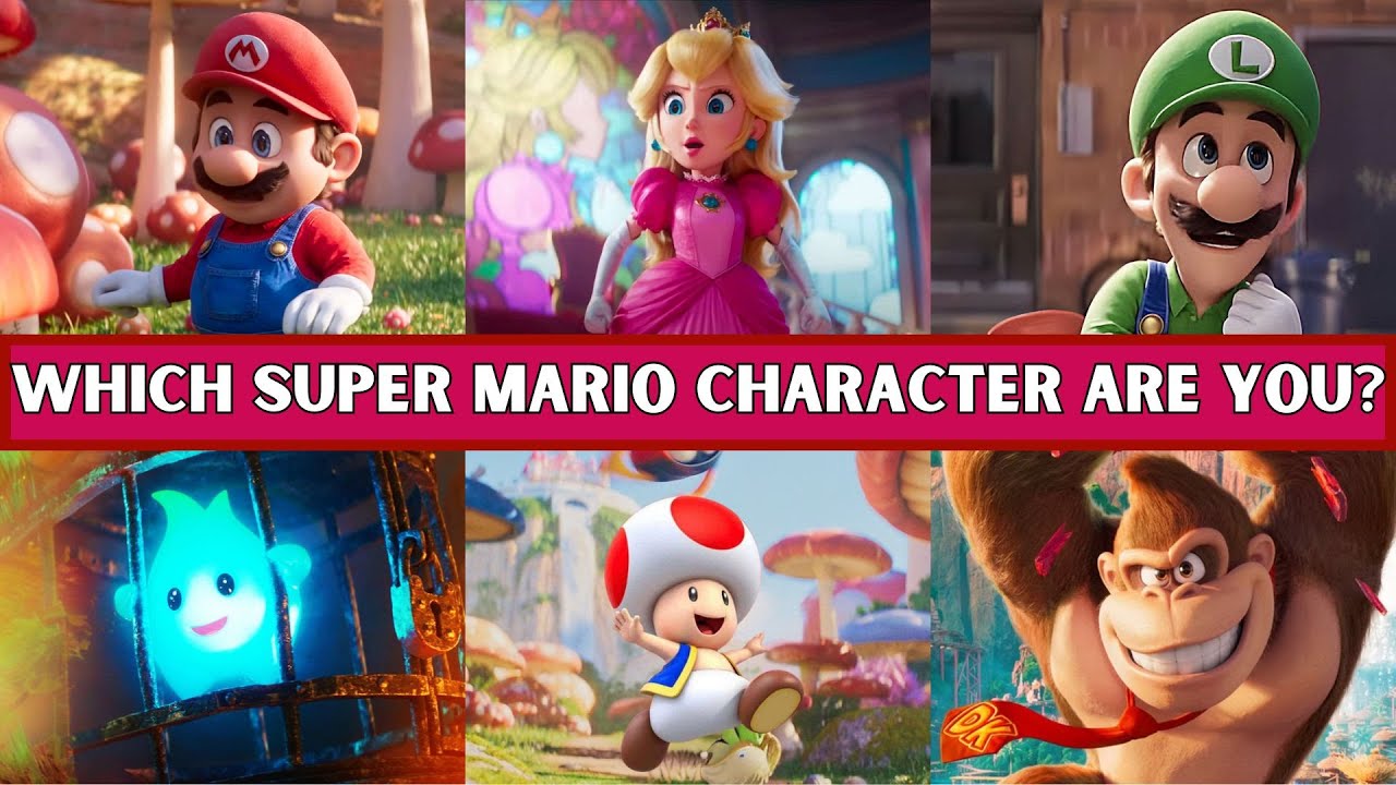 Which Super Mario Bros. Movie Character Are You? | Personality Test ...