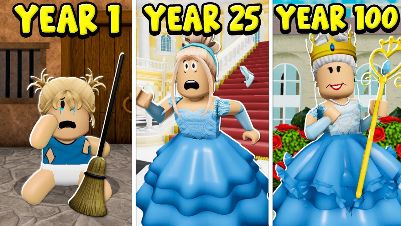 100 Years As Cinderella! (Roblox) - YouTube