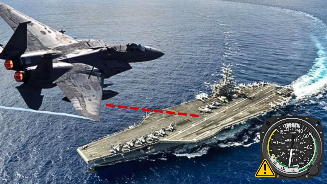 HOW Pilots Take Off and Land On A US NAVY AIRCRAFT CARRIER - YouTube