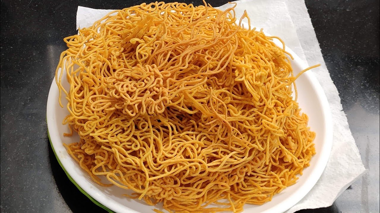 shev recipe|शेव रेसिपी |शेव बनवताना पिठात टाका हा खास पदार्थ|शेवपीठ कस ...