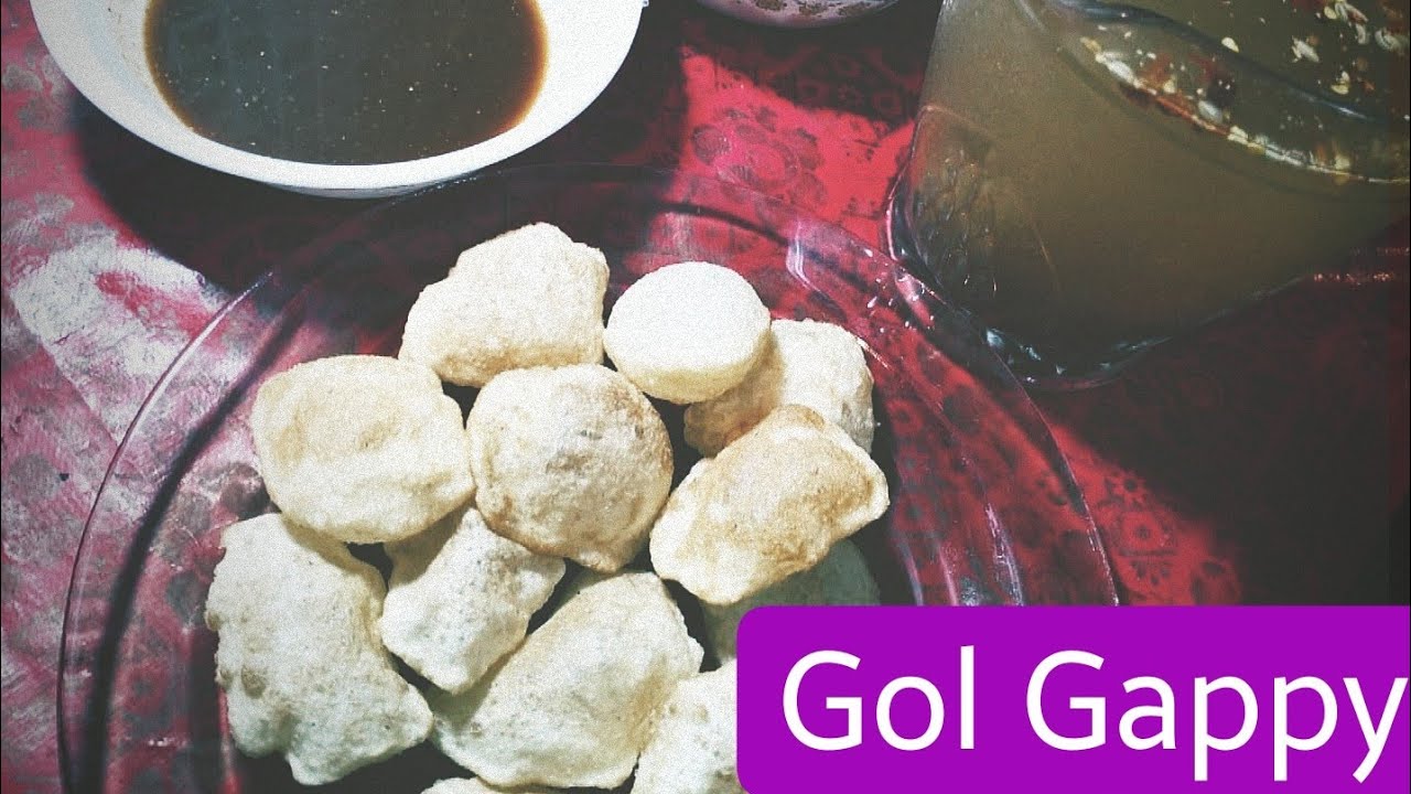 Gol gappy recipe....by eatmore - YouTube
