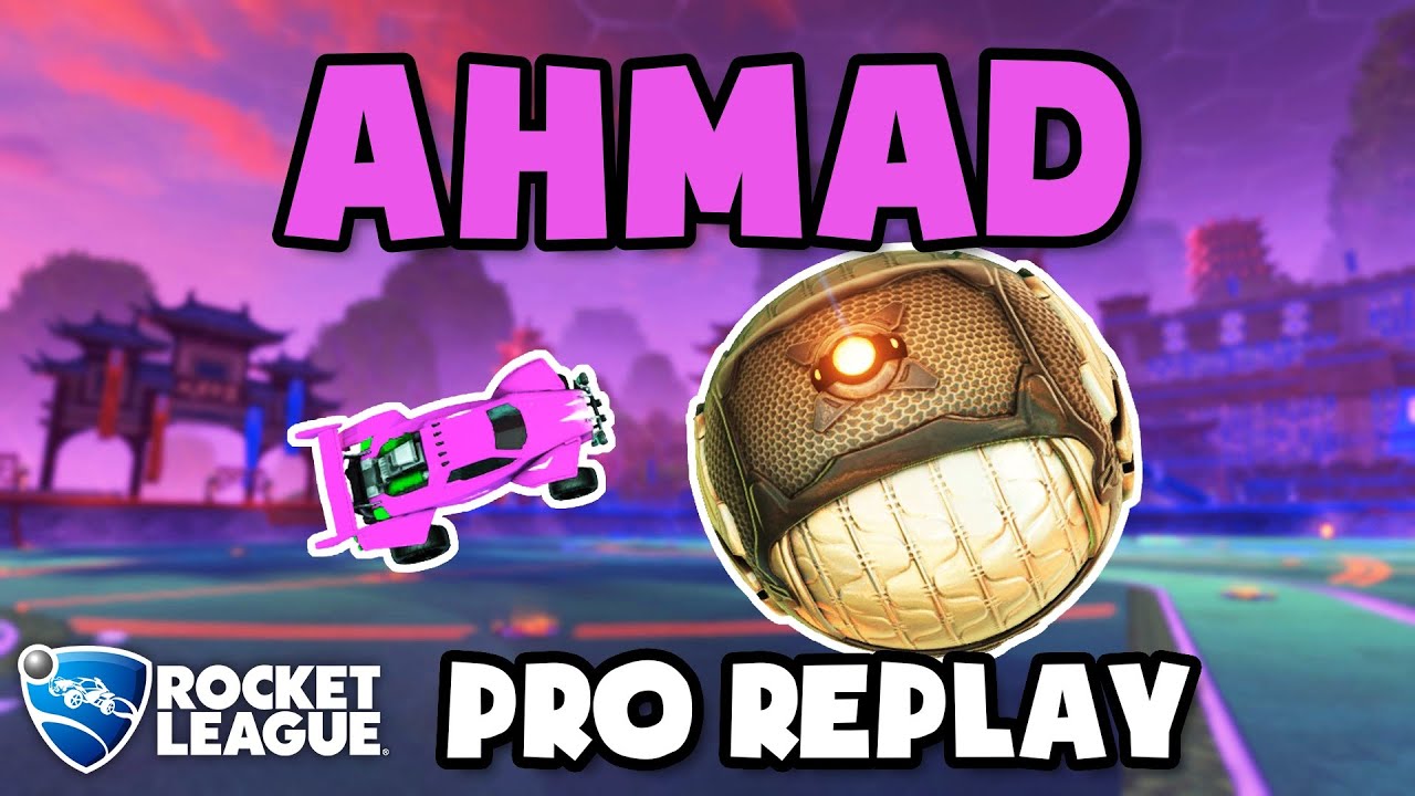 Ahmad Pro Ranked 2v2 POV #19 - Rocket League Replays - YouTube