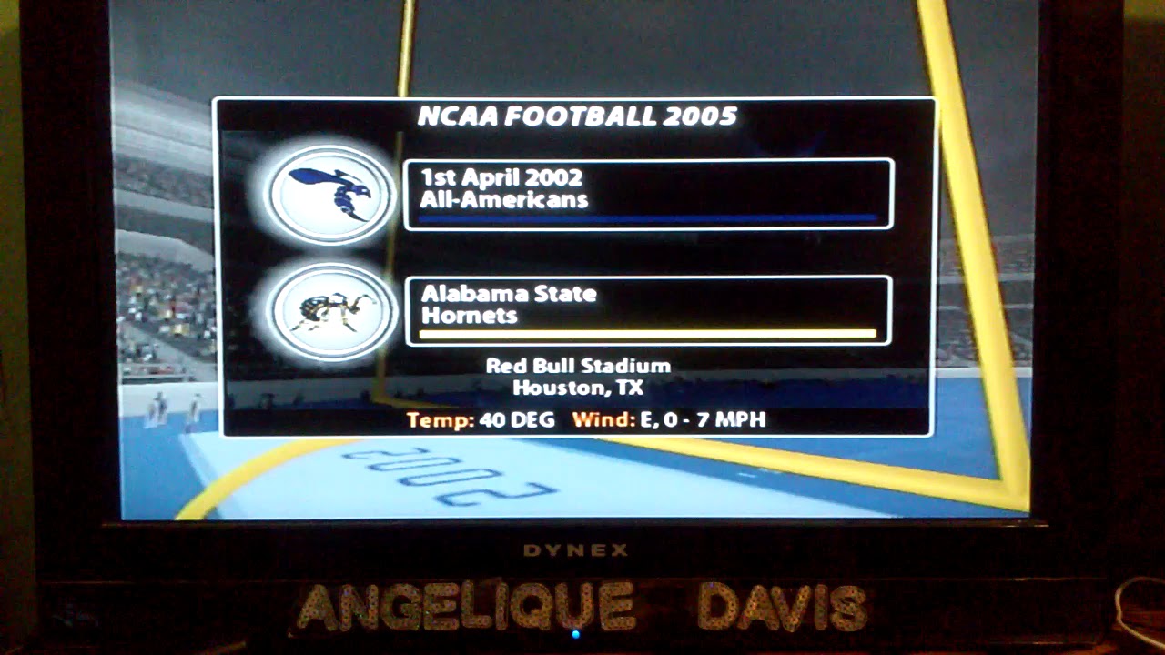 NCAA Football 2005 1st April 2002 All Americans and Alabama State ...
