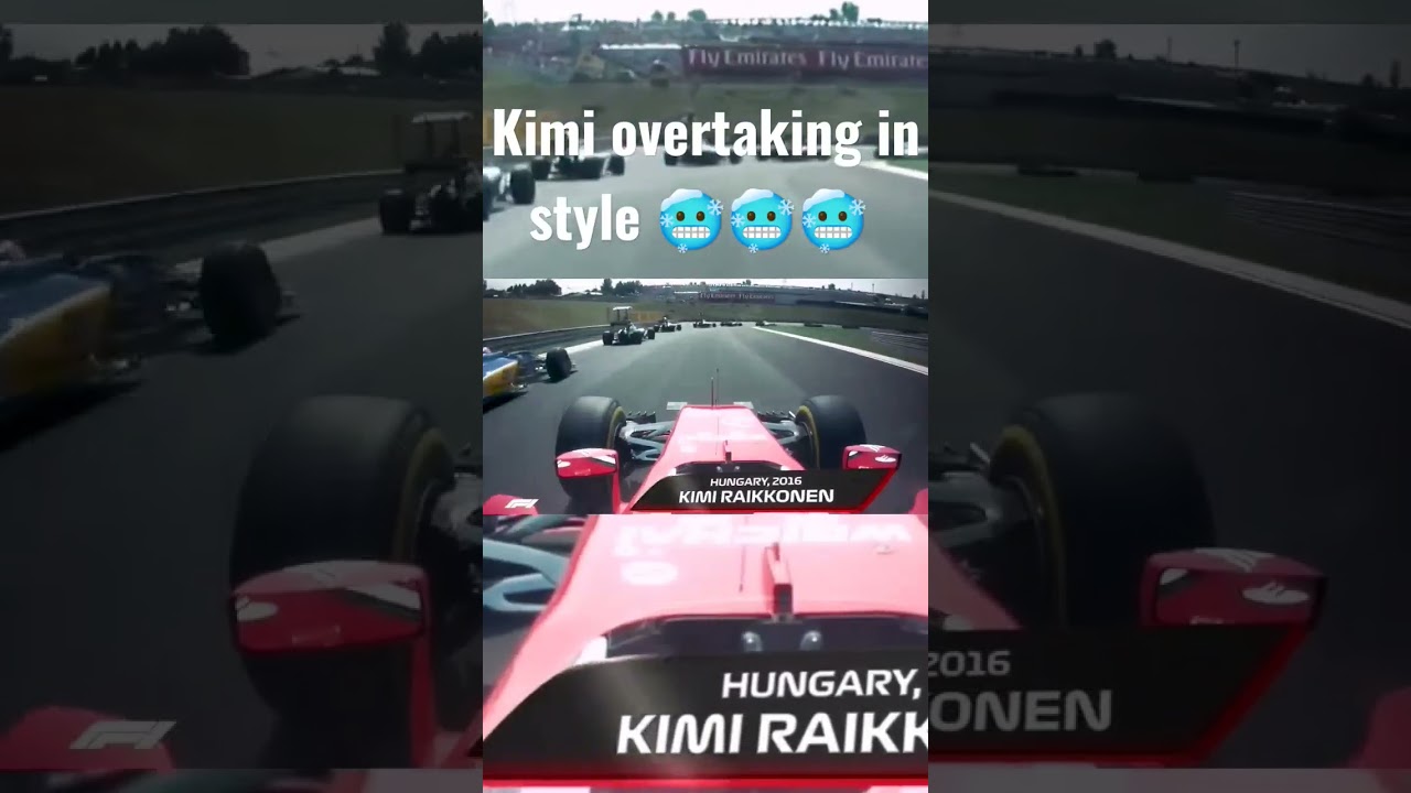 Kimi overtaking in style #shorts #f1 #youtubeshorts #viral #fyp # ...