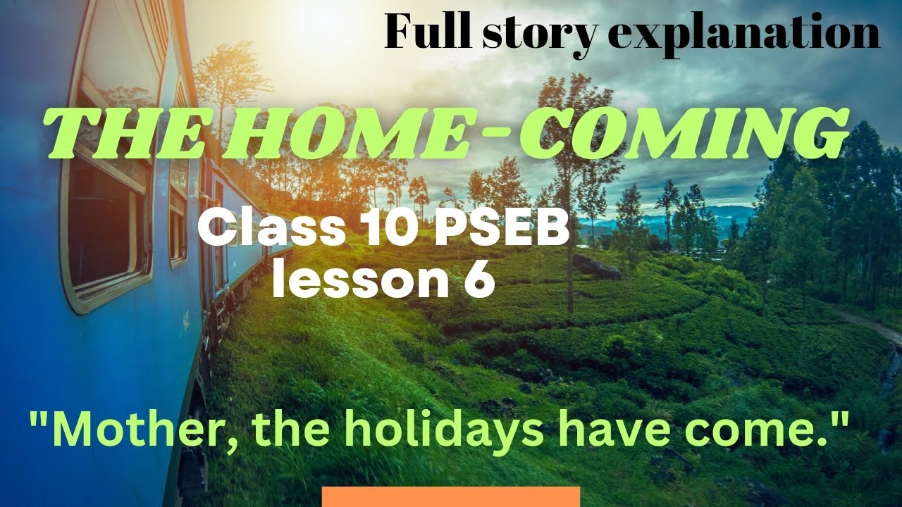 Class 10 | The Home Coming | PSEB | Main Course Book | Punjabi ...