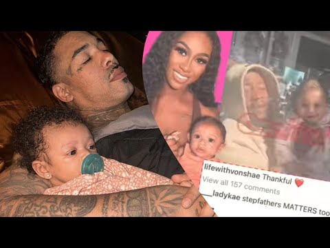 GunPlay Baby Mother Vonshae Post Her New Boyfriend Being A Good Stepdad ...