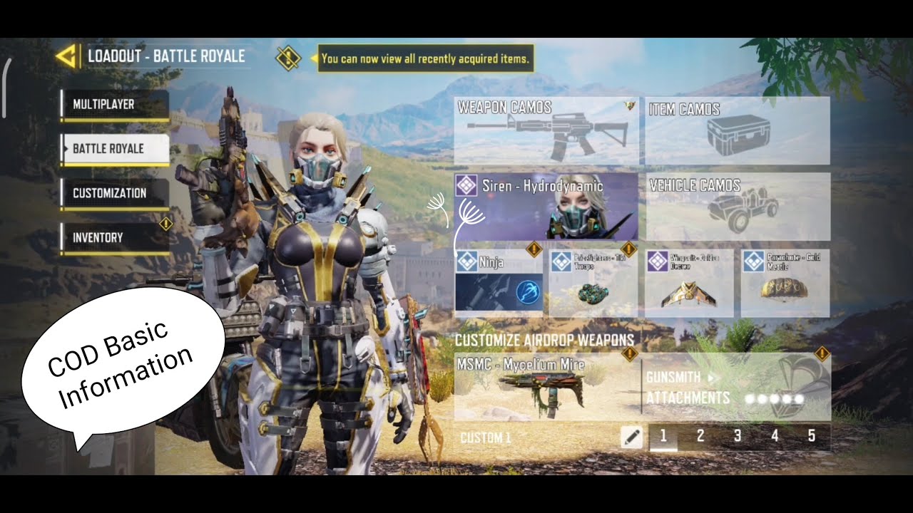 How to play cod mobile in hindi part-1 | Basic Information of cod ...