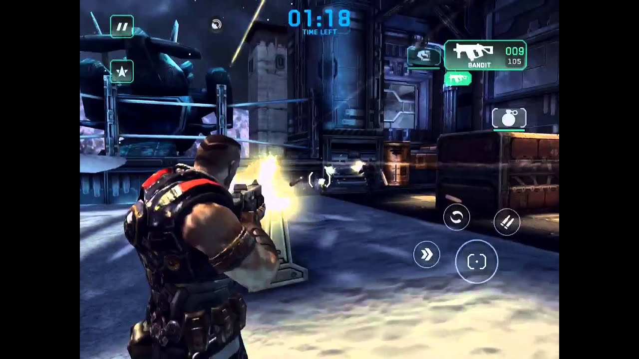 ShadowGun Deadzone HD GAMEPLAY (iPhone,iPod,iPad) - YouTube