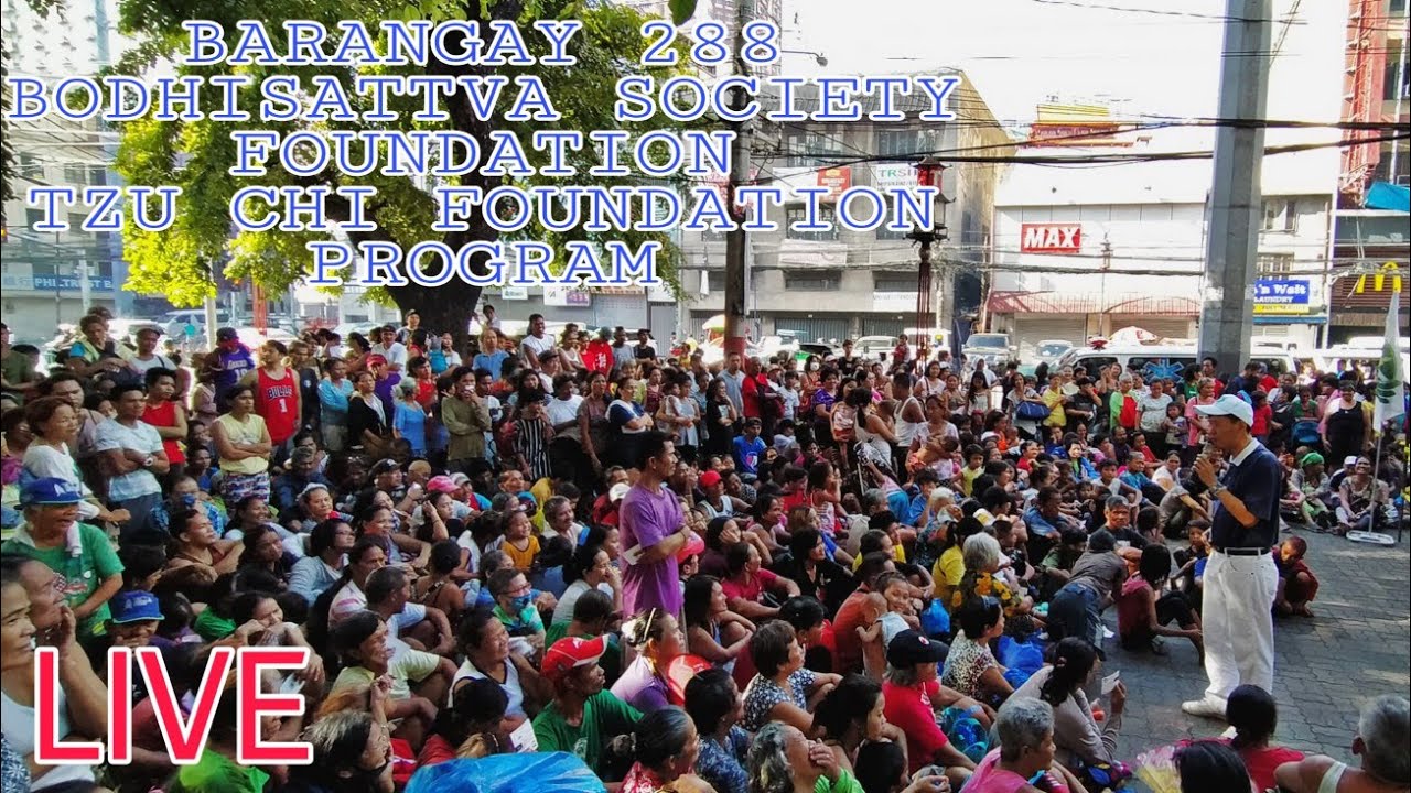 BARANGAY 288 Feeding Program / TZU CHI FOUNDATION - YouTube