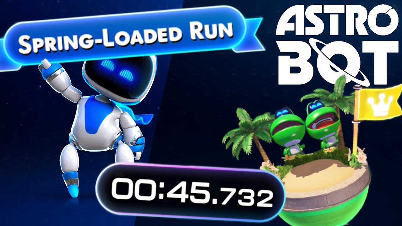 AstroBot - Spring-Loaded Run! | Both Bots (New DLC level) - YouTube