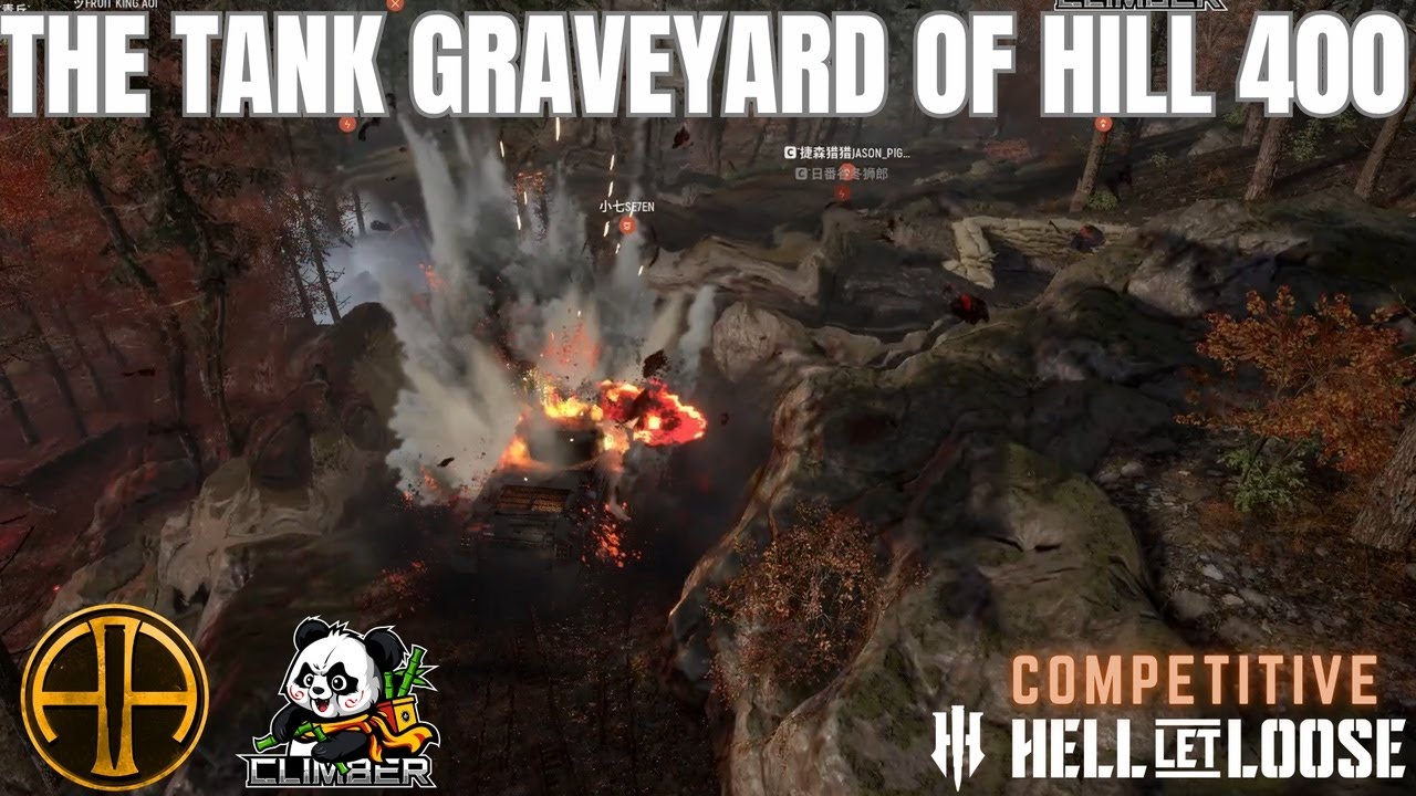 Hell Let Loose Competitive Highlights - 82AD vs Climbers United - Hill ...