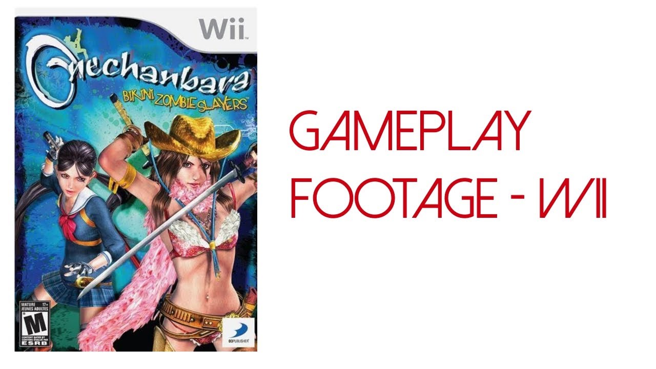 Onechanbara Bikini Zombie Slayers - Wii - Gameplay Footage - YouTube