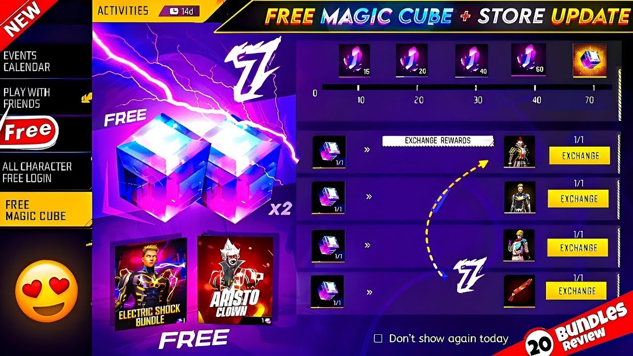 FREE MAGIC CUBE STORE UPDATE - YouTube