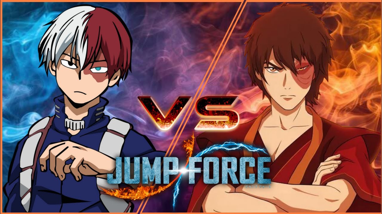 Shoto Todoroki vs Zuko - Jump Force - YouTube