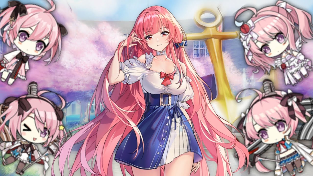 [Azur Lane] 4 minutes of Princeton being obsessed with Saratoga - YouTube