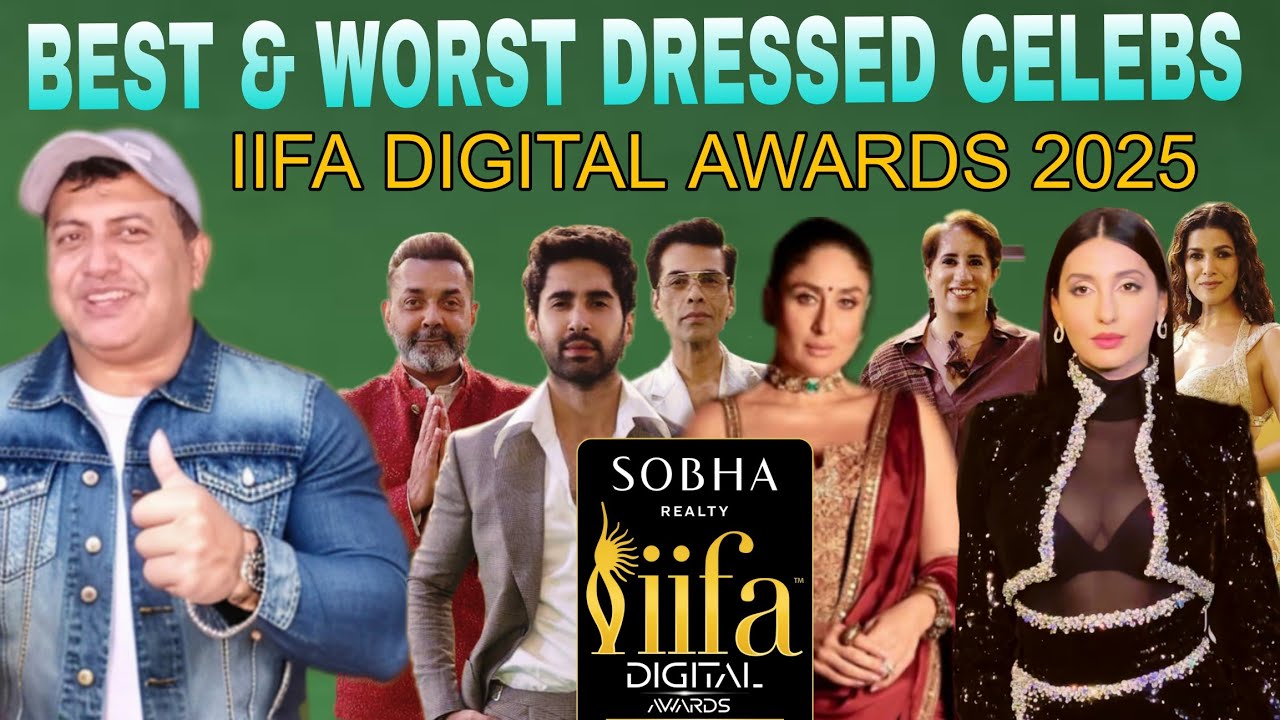 Iifa Awards 2025 - Best & worst Dressed Celebs | Kareena Kapoor | Nora Fatehi | Karan Johar ...