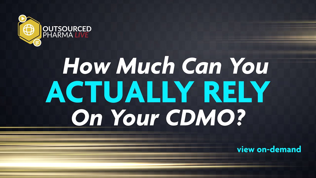 How Much Can You Actually Rely On Your CDMO? - YouTube