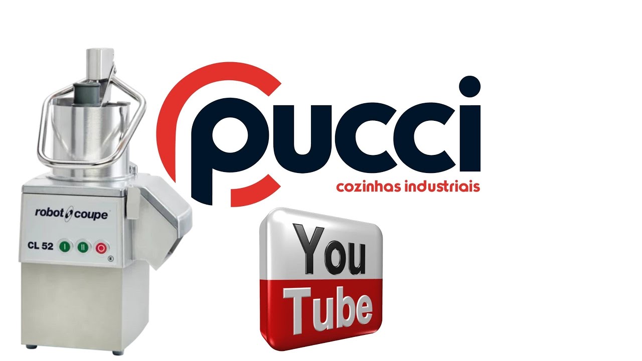 Robot Coupe CL 52 - preparando para uso - YouTube